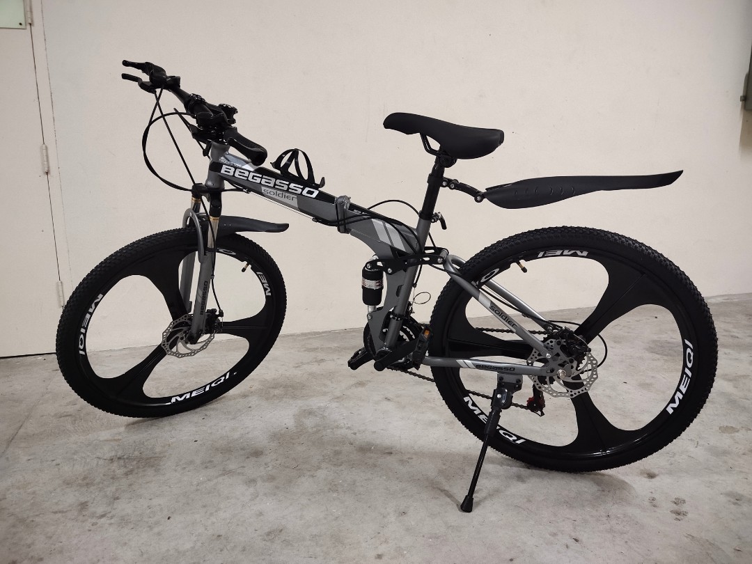 26 inch begasso foldable bike, Sports Equipment, Bicycles & Parts ...
