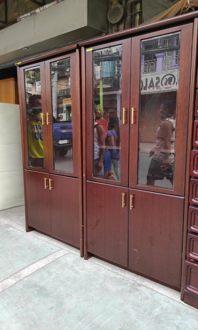 2door display cabinet, Furniture & Home Living, Furniture, Shelves ...