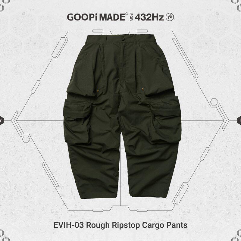 全新 Goopi size 3 孤僻 Goopimade x 432Hz “EVIH-03” Rough Ripstop Cargo ...