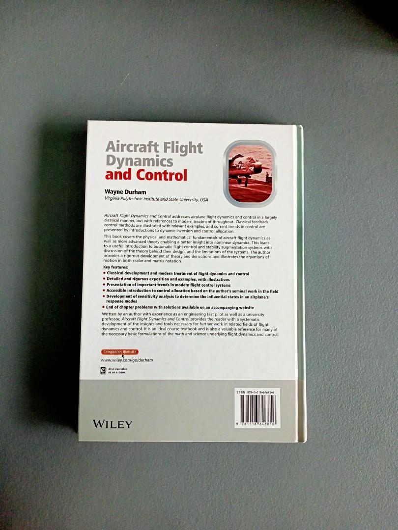 Aircraft Flight Dynamics and Control, Hobbies & Toys, Books & Magazines ...