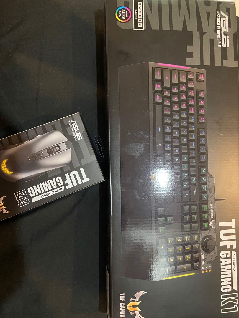 ASUS tuf gaming keyboard and mouse, Computers & Tech, Parts ...
