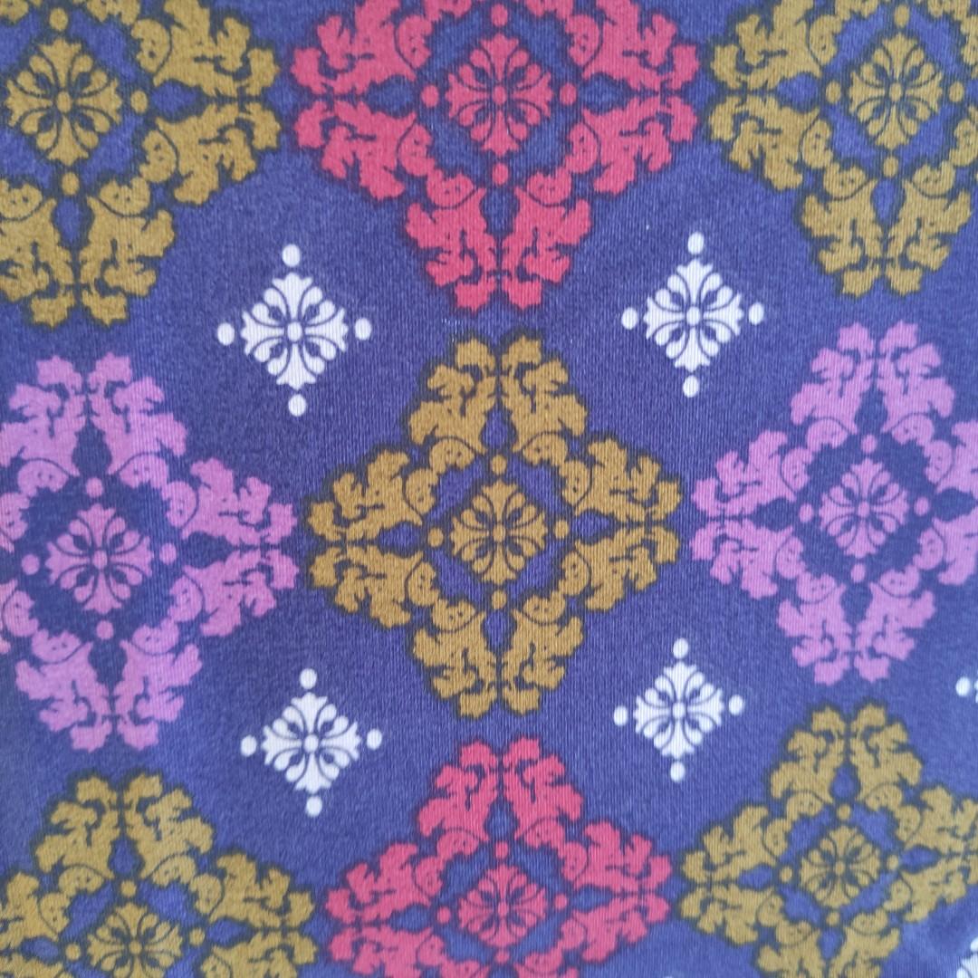 Kain Batik Corak Unik Islamik Simetri Symmetry Ungu Purple [13/09/2021 ...