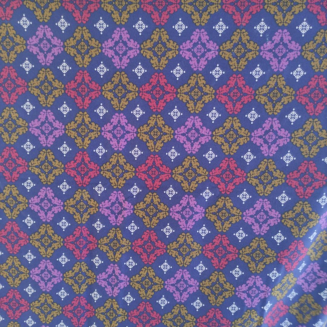 Kain Batik Corak Unik Islamik Simetri Symmetry Ungu Purple [13/09/2021 ...