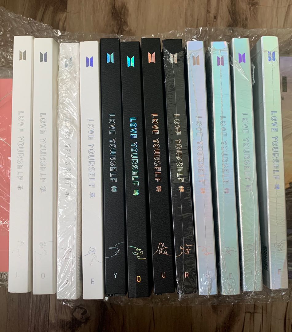 Full set BTS LY Album, Hobbies & Toys, Memorabilia & Collectibles, K ...