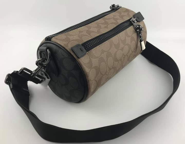 Coach Barrel, Men's Fashion, Bags, Sling Bags on Carousell