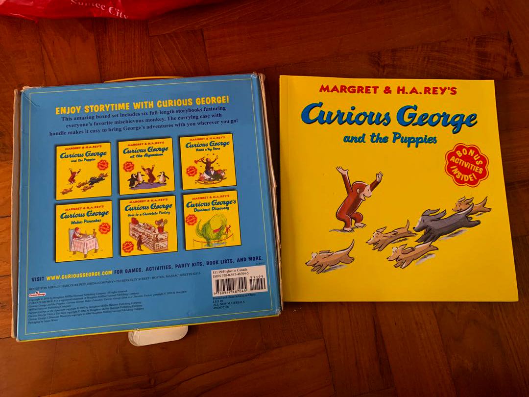 Curious George box set, Hobbies & Toys, Books & Magazines, Children's ...