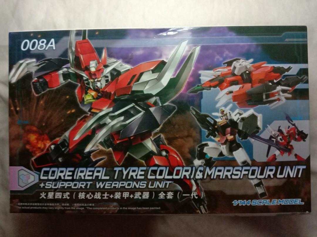 DABAN MODEL HG 1/144 CORE & MARSFOUR GUNDAM + WEAPON UNIT, Hobbies ...