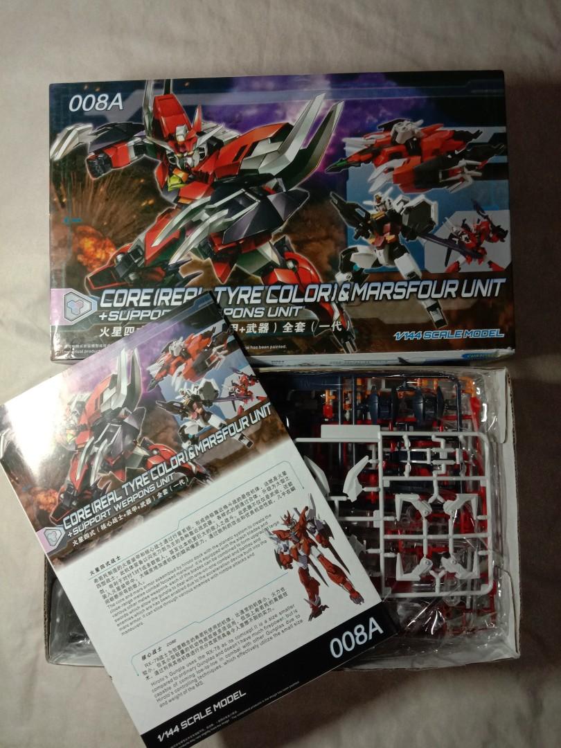DABAN MODEL HG 1/144 CORE & MARSFOUR GUNDAM + WEAPON UNIT, Hobbies ...