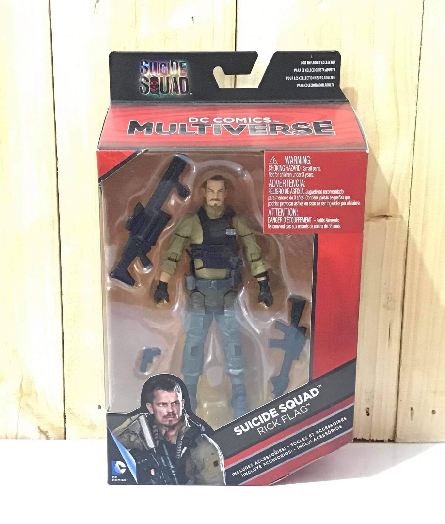 DC Comics Multiverse Rick Flag, Hobbies & Toys, Toys & Games on Carousell