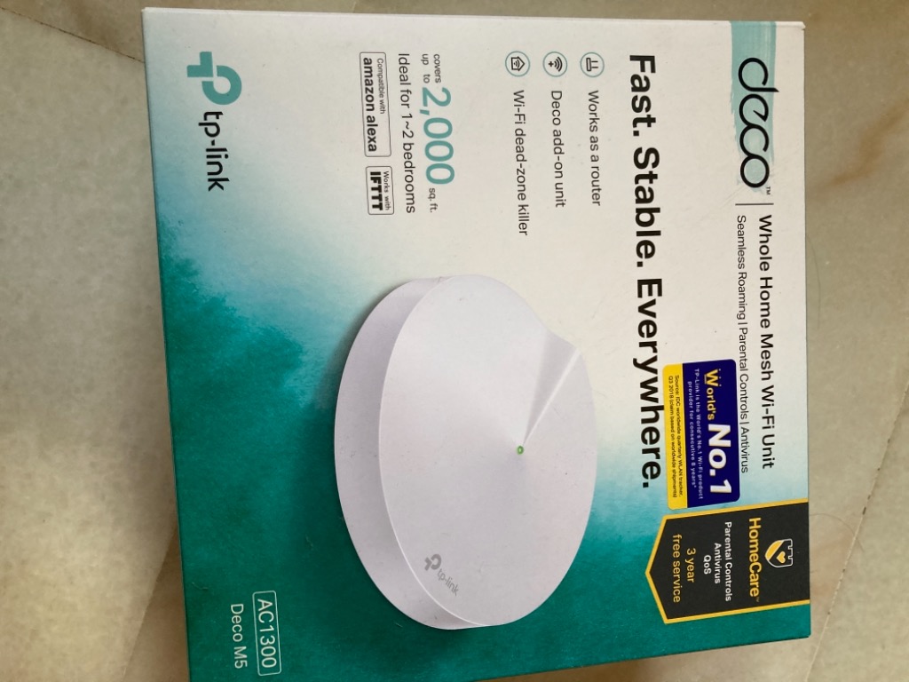 Deco whole home mesh wifi unit 1-2 bed room ie 2000sq feet, TV & Home ...