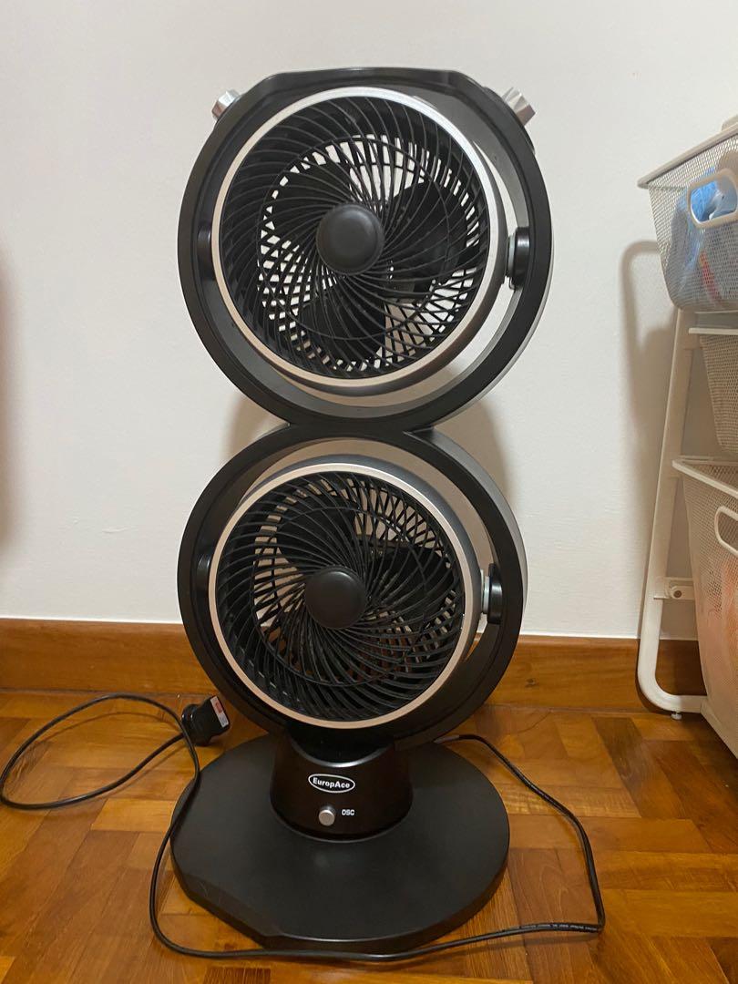Europace Floor fan dual Turbo, Furniture & Home Living, Lighting & Fans ...