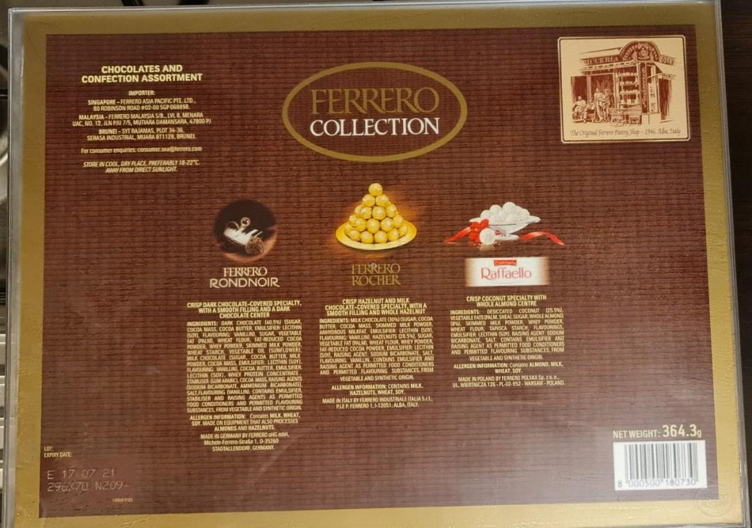 Ferrero Rocher T32 Collection Gift Box, Food & Drinks, Gift Baskets ...