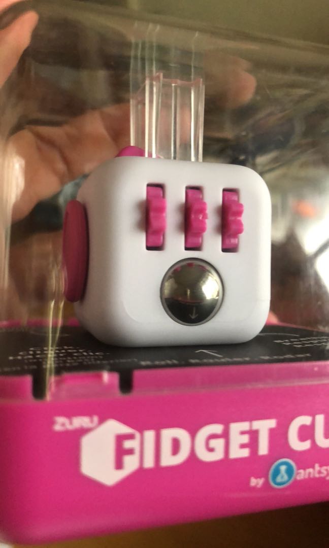FIDGET CUBE BERRY PINK ANTSY LABS ORIGINAL, Hobbies & Toys, Toys ...