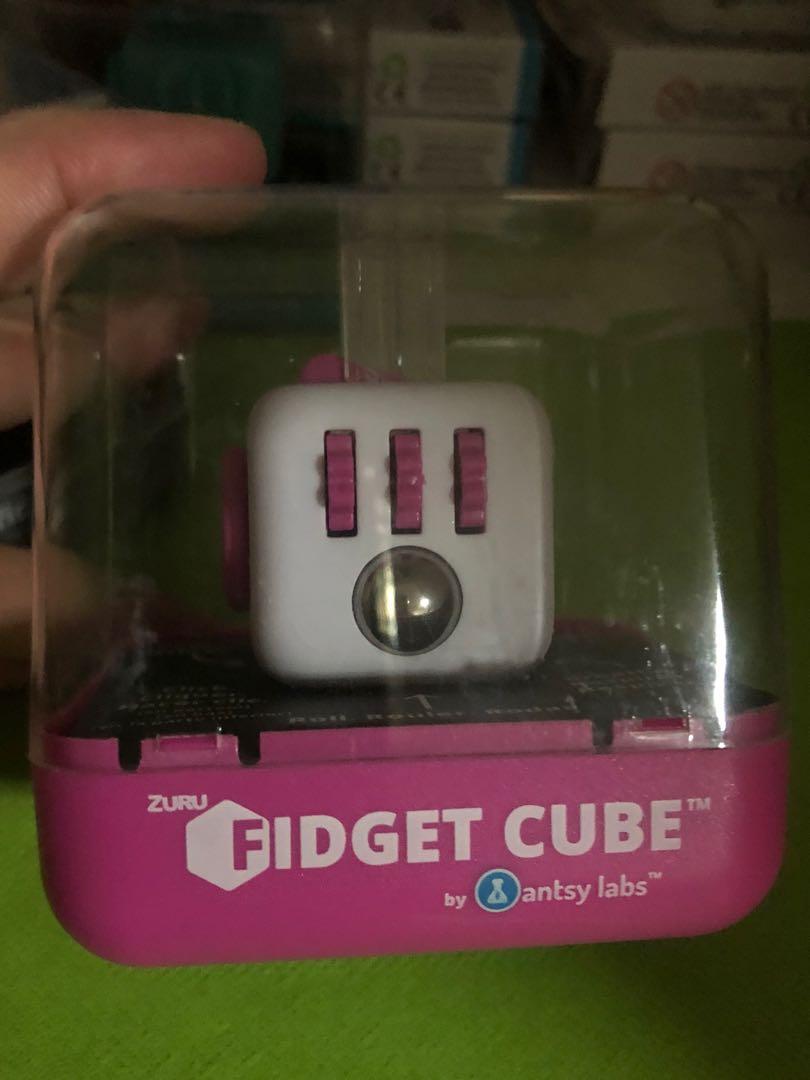 FIDGET CUBE BERRY PINK ANTSY LABS ORIGINAL, Hobbies & Toys, Toys ...