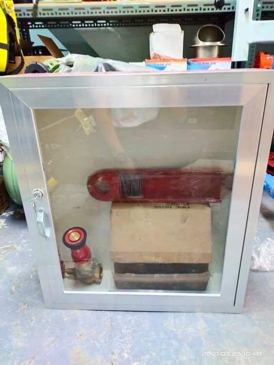 Fire Hose Cabinet Complete Set, Commercial & Industrial, Construction ...