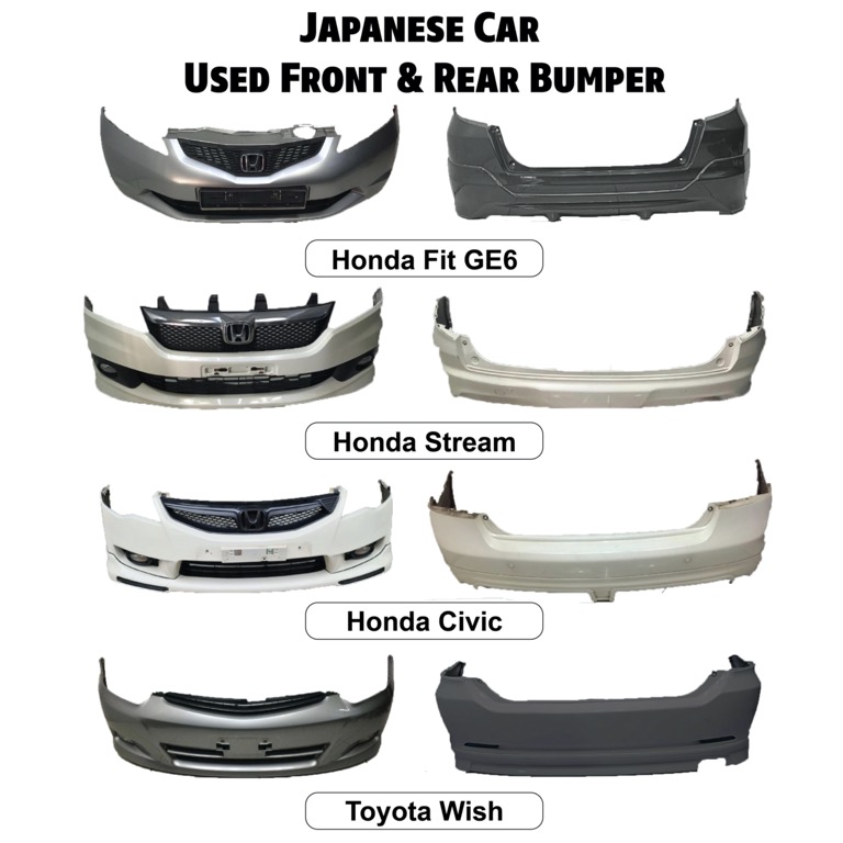 Front Bumper / Rear Bumper, Car Accessories, Accessories on Carousell