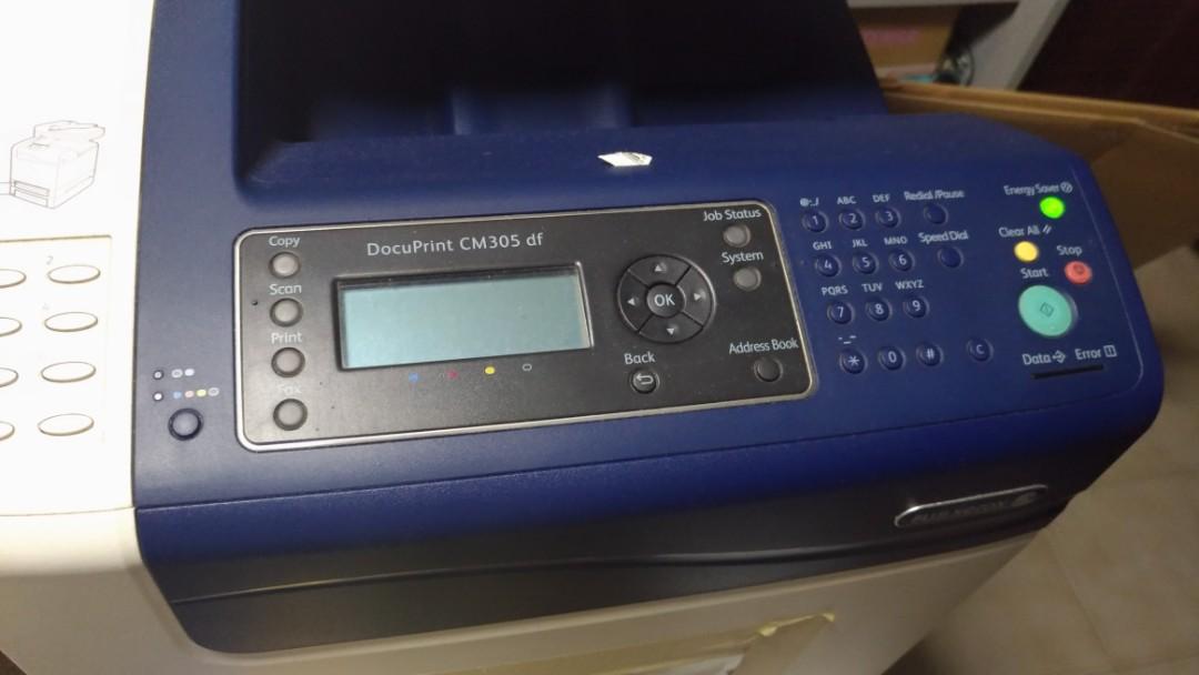 Fuji Xerox DocuPrint CM305 df, Computers & Tech, Printers, Scanners ...