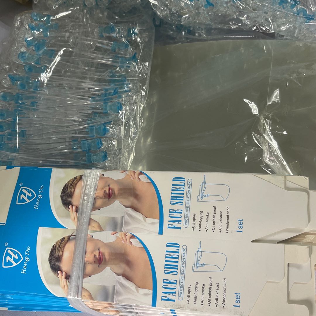 Heng de face shield ACETATE ONLY, Health & Nutrition, Face Masks & Face ...