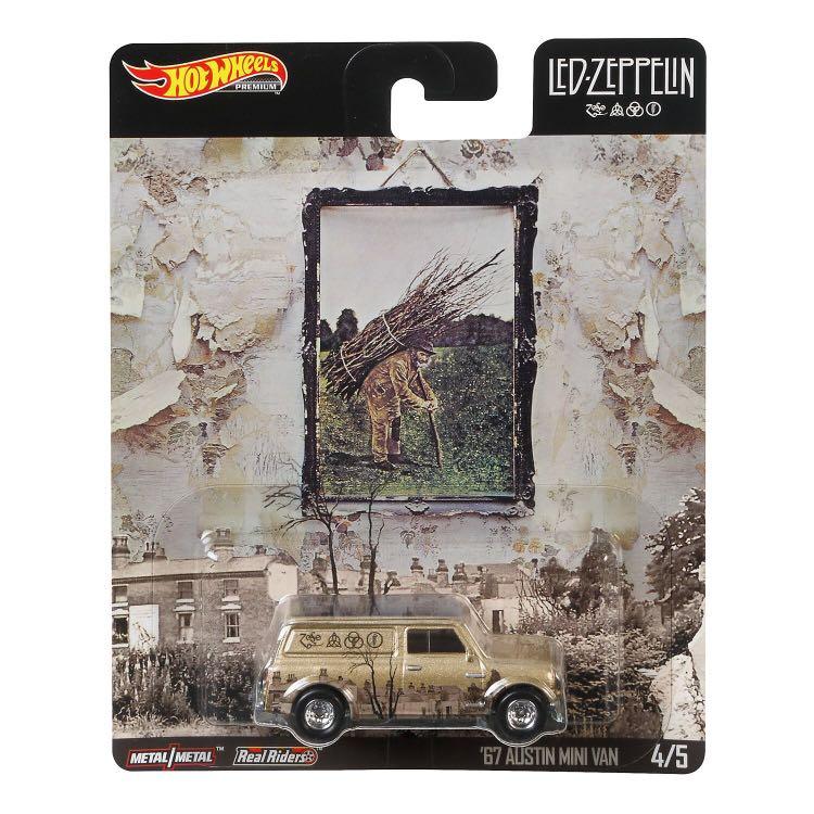 Hot Wheels LED ZEPPELIN 5-CAR PREMIUM SET w/ Collectors Box / 2020 ...
