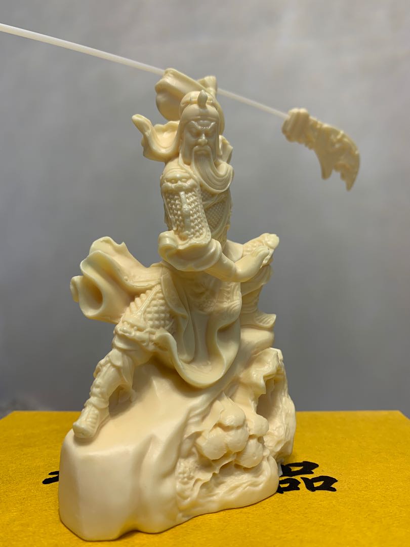 Fearless Battle Guan Gong Statue, Hobbies & Toys, Memorabilia ...
