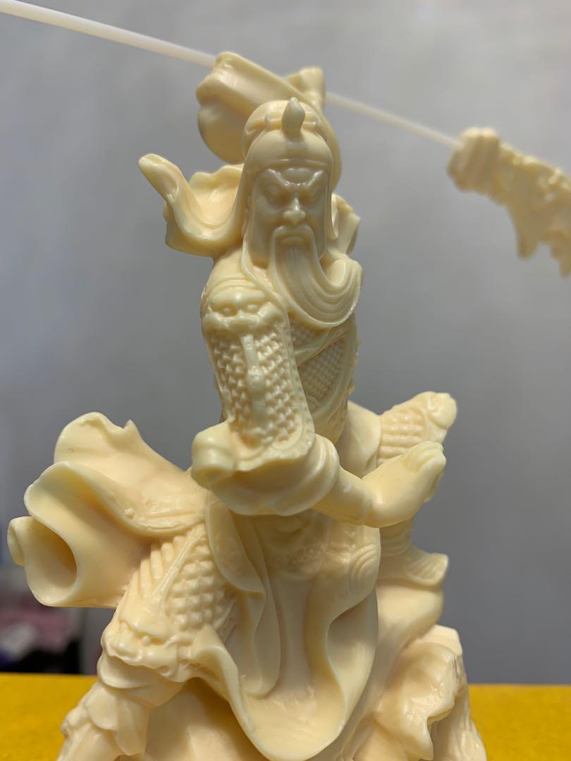 Fearless Battle Guan Gong Statue, Hobbies & Toys, Memorabilia ...