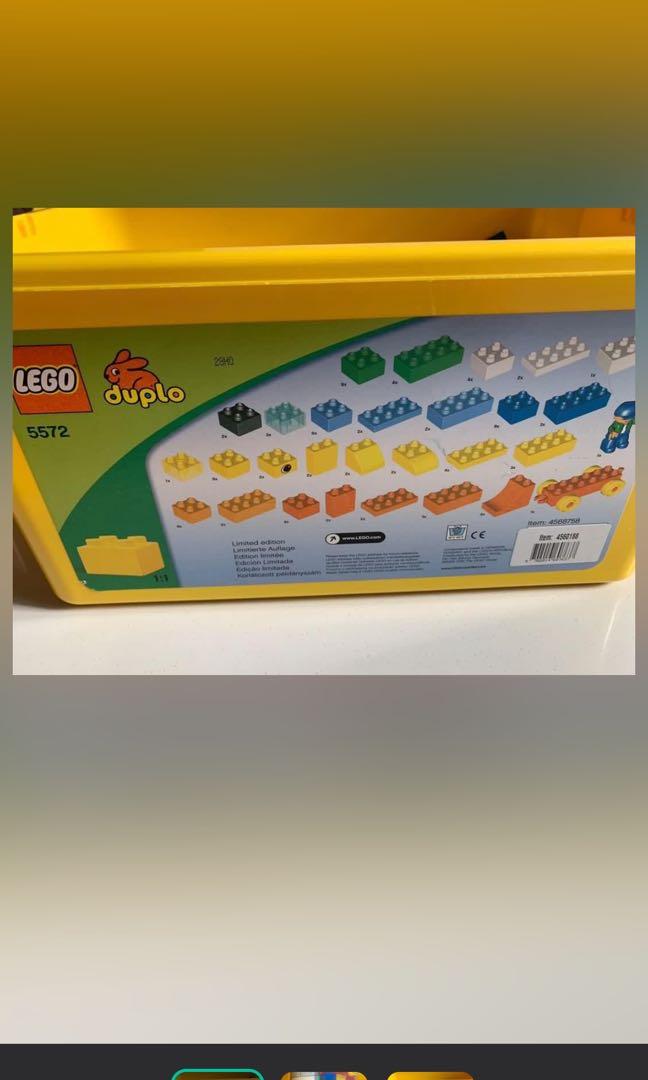 Lego Duplo yellow box complete set, Hobbies & Toys, Toys & Games on ...
