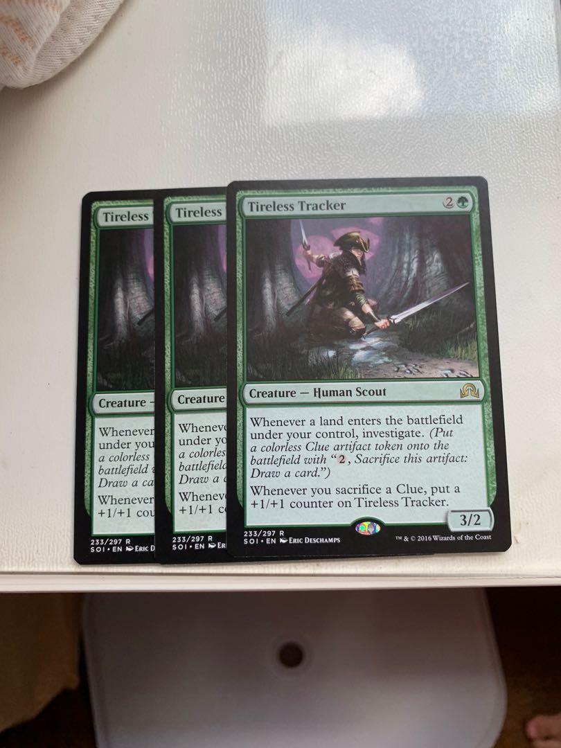 Mtg Tireless Tracker, Hobbies & Toys, Toys & Games on Carousell