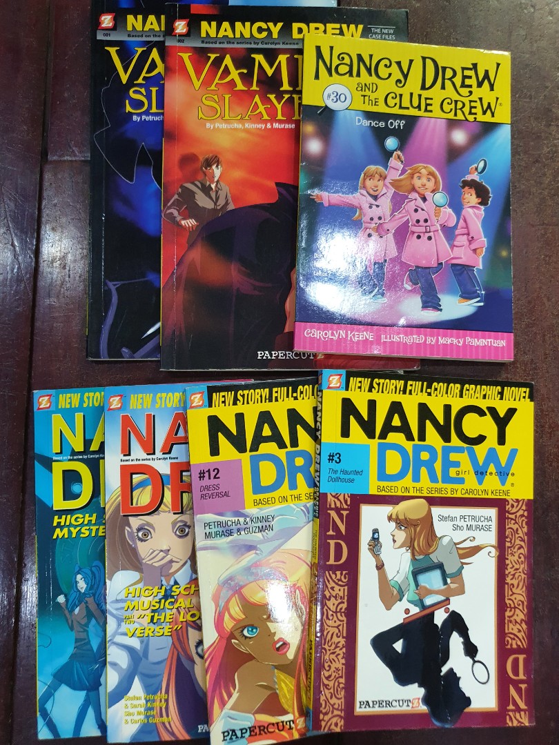 Nancy Drew Comics and Novel, Hobbies & Toys, Books & Magazines, Comics ...