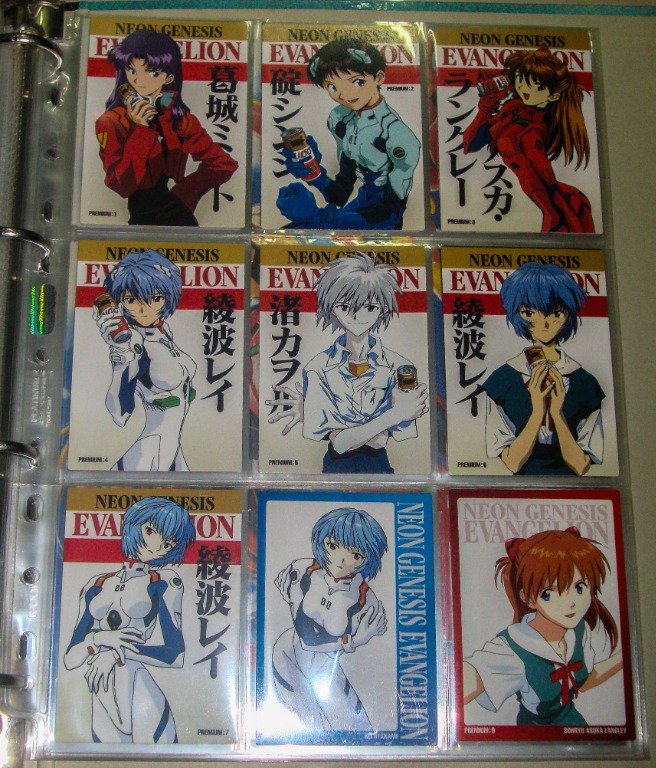 Neon genesis evangelion cards, Hobbies & Toys, Toys & Games on Carousell