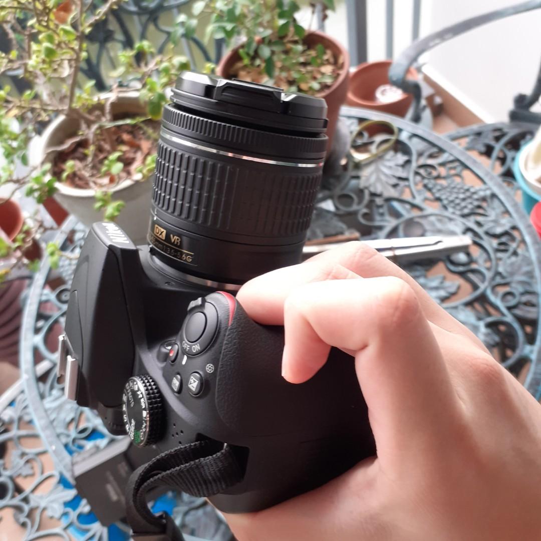 Nikon D3400 kit, Photography, Cameras on Carousell