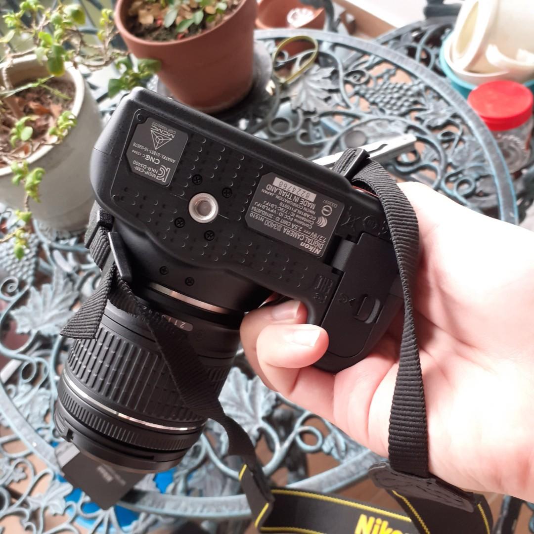 Nikon D3400 kit, Photography, Cameras on Carousell