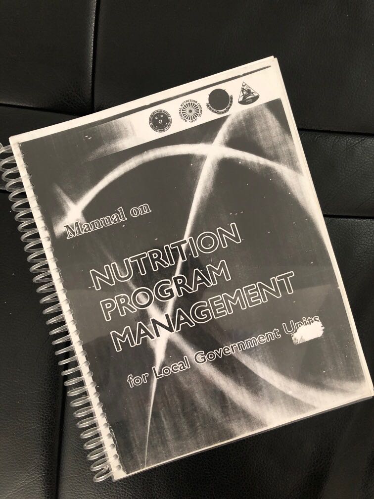 Nutrition program management for local government units, Hobbies & Toys ...