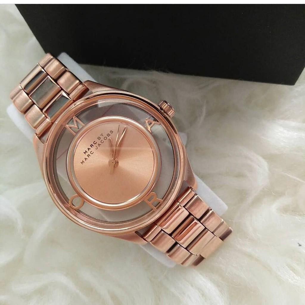 Original 100% Marc Jacob Watch Mbm3414, Fesyen Wanita, Jam Tangan di ...