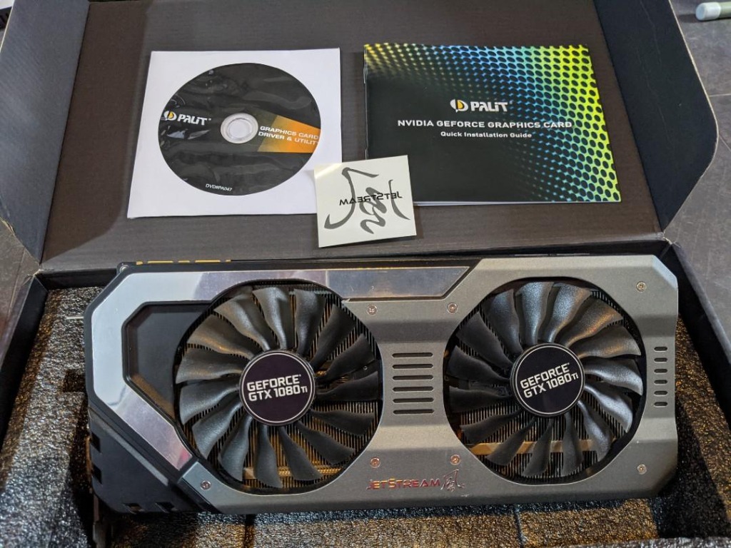 Palit GTX 1080 ti Jetstream, Computers & Tech, Parts & Accessories ...
