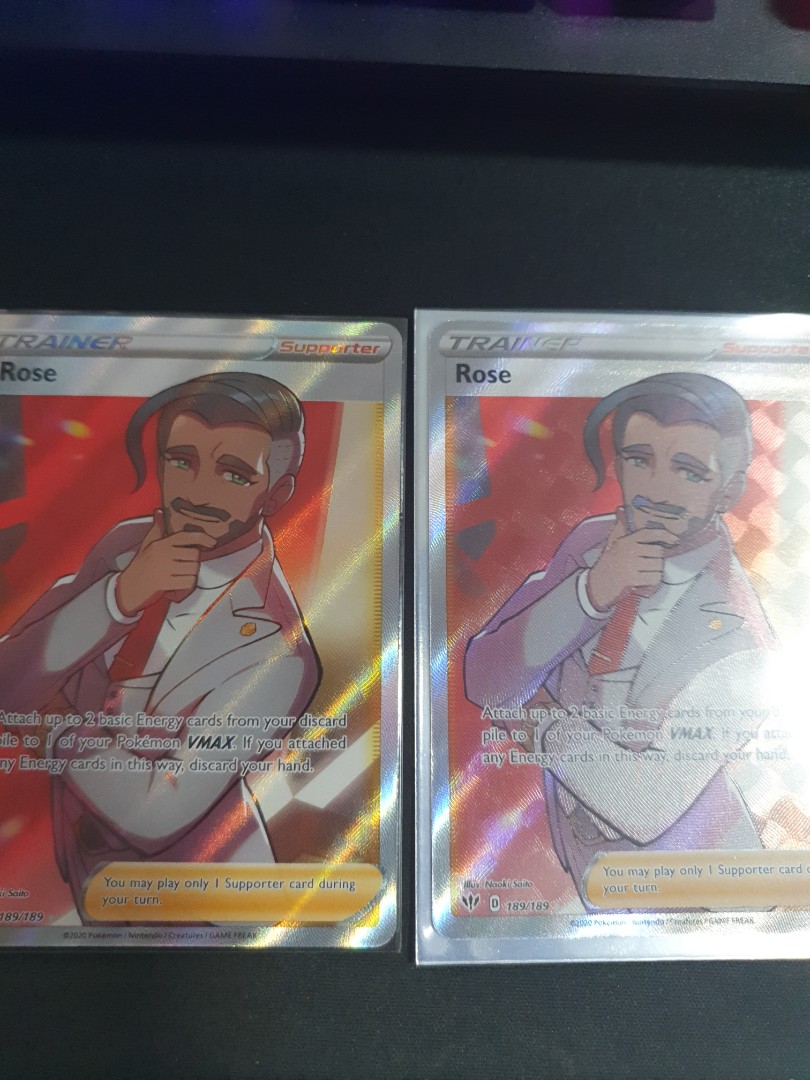 Pokemom card rose full art, Hobbies & Toys, Toys & Games on Carousell