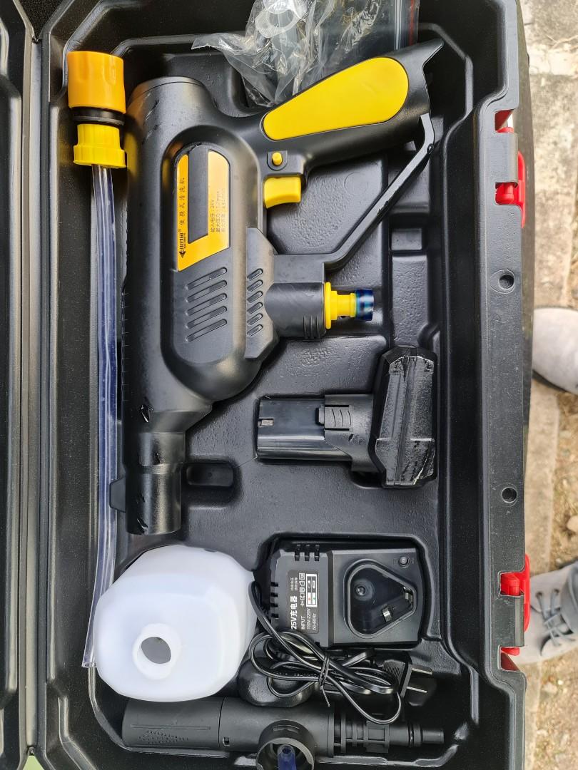 Portable Cordless Water Jet, Car Accessories, Accessories on Carousell
