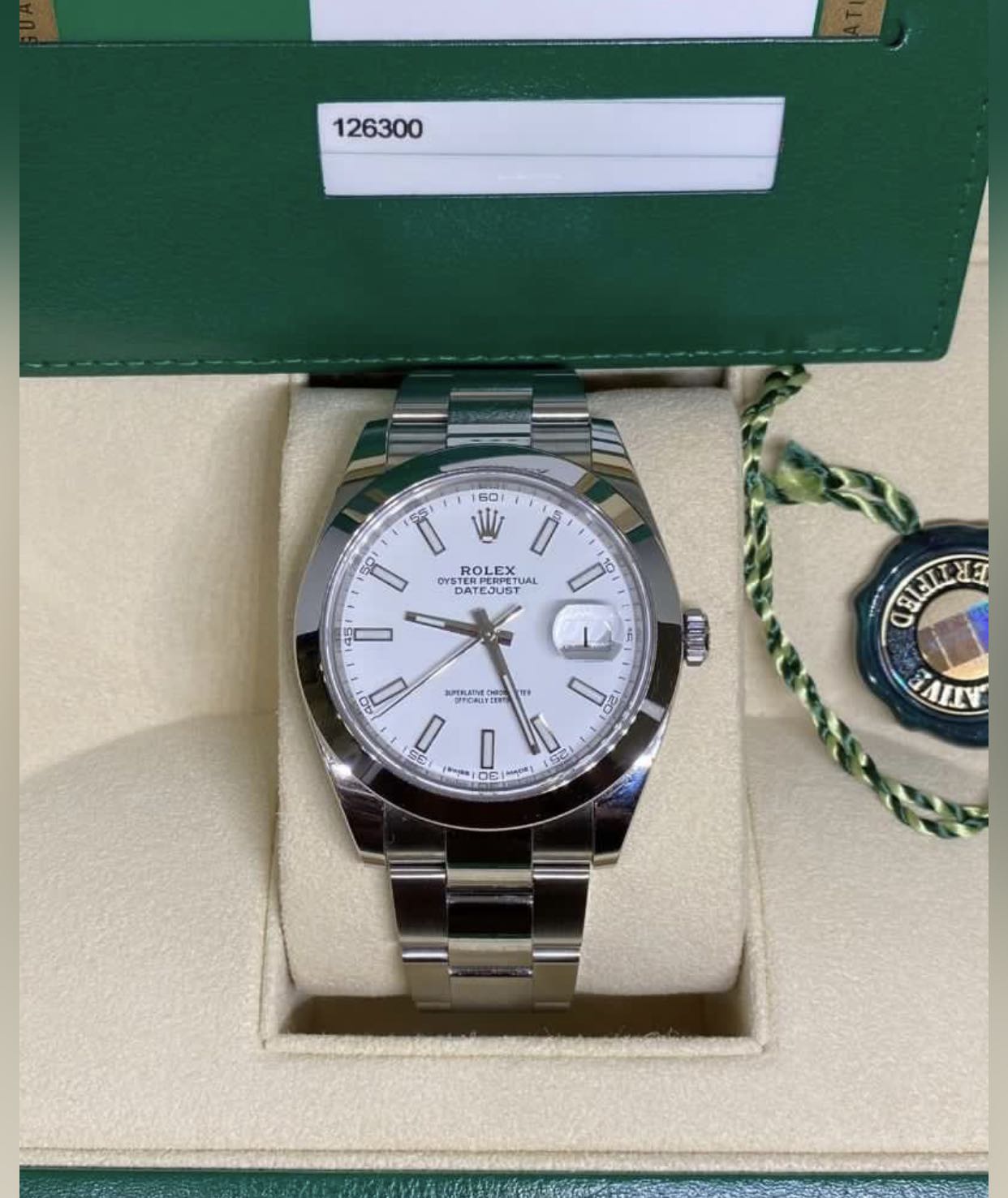 Pre Owned Rolex DJ 41mm 2020 model, Luxury, Watches on Carousell