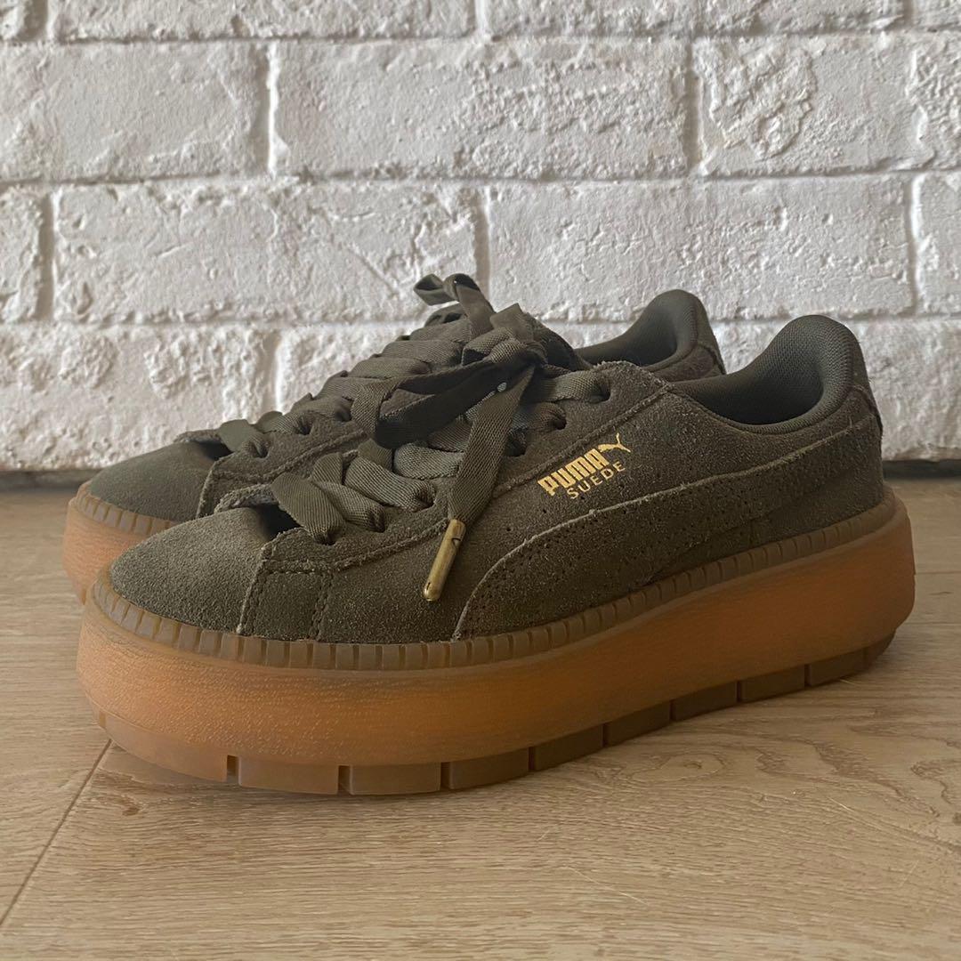 Puma Platform Sneakers, Women's Fashion, Footwear, Sneakers on Carousell