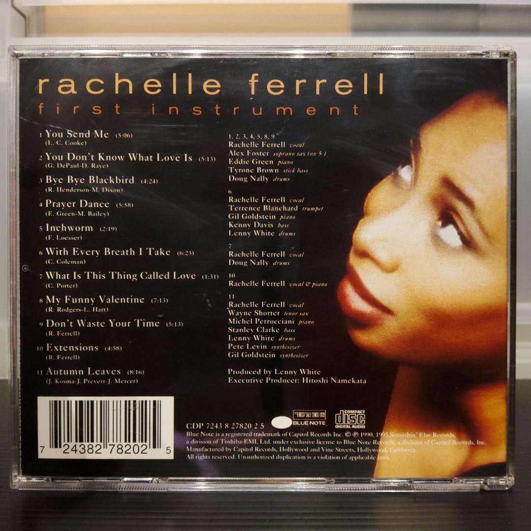 Rachelle Ferrell first instrument Vocal Jazz Music CD Audiophile ...