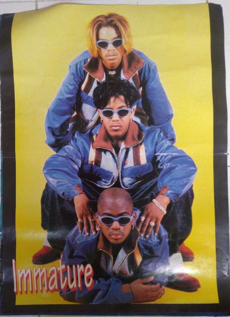 #HelpMe 100% Super Rare Aaliyah & Immature Posters front and back ...
