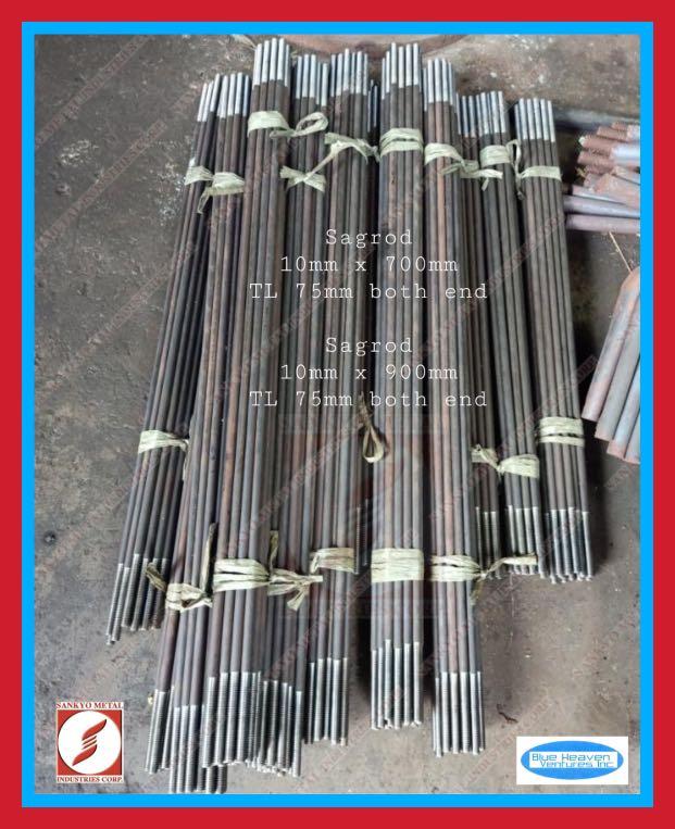 Sag Rod , Stud bolt and Threaded Rod PH, Commercial & Industrial ...