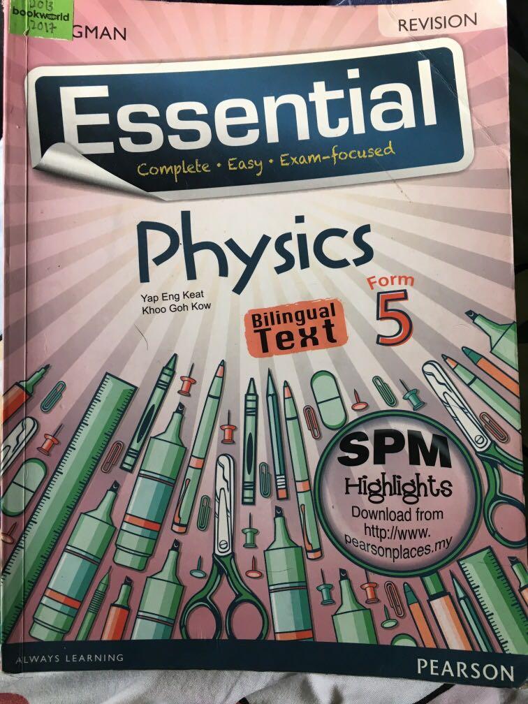 SPM PHYSICS FORM 5, Hobbies & Toys, Books & Magazines, Textbooks on ...