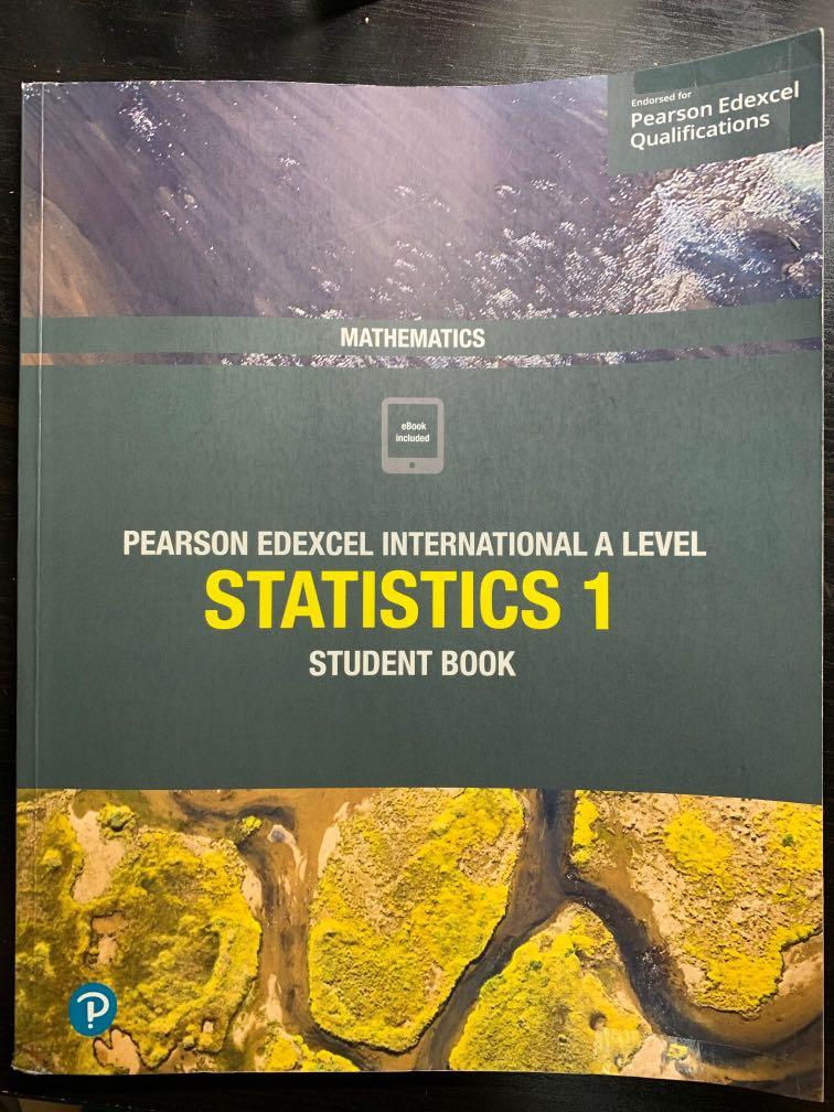 Pearson Edexcel International A Level Statistics 1, 興趣及遊戲, 書本 & 文具, 教科書 ...