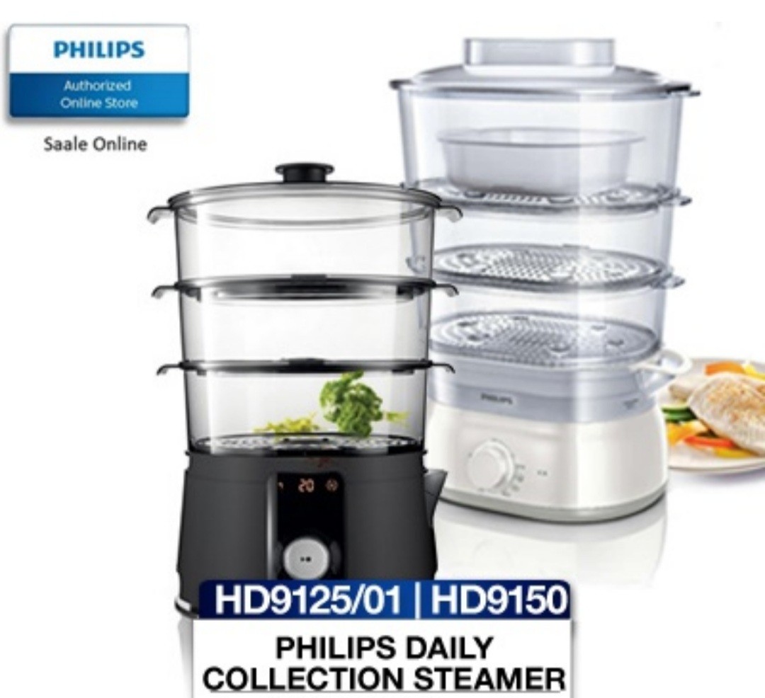 PHILIPS HD9125/91 Steamer, TV & Home Appliances, Kitchen Appliances ...