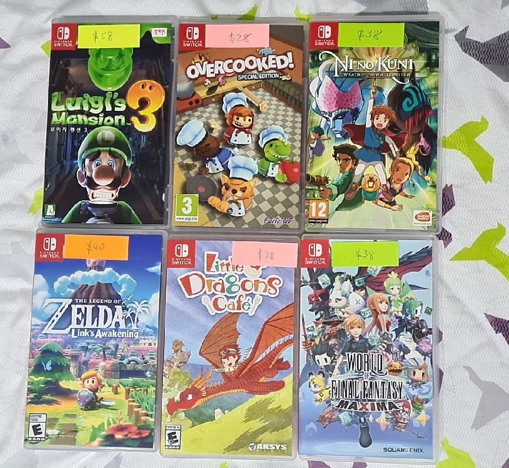 Switch game 2nd hand, Video Gaming, Video Games on Carousell