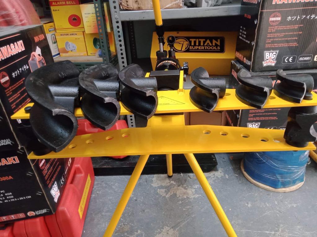 Titan Hydraulic Pipe Bender 12 Ton, Commercial & Industrial ...