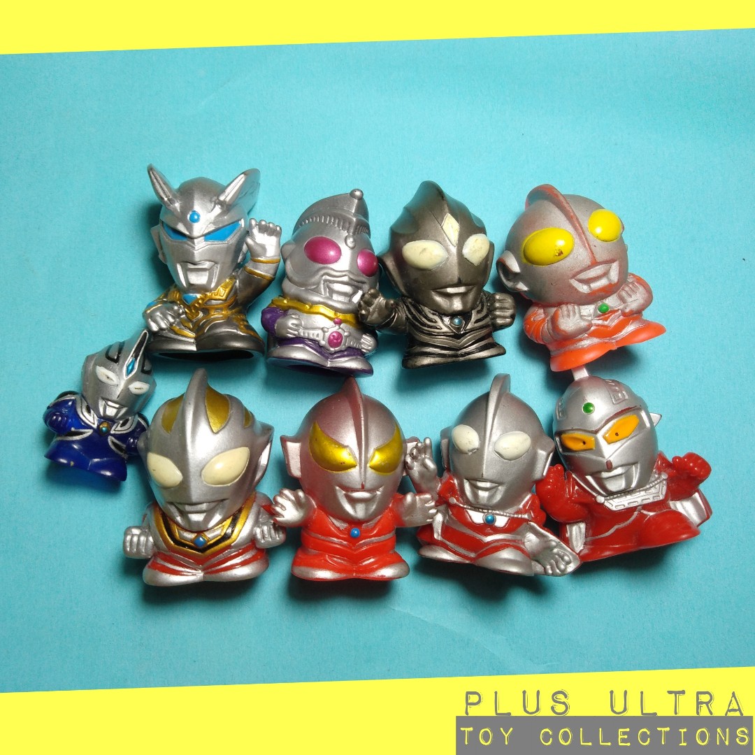 ULTRAMAN Finger Puppet Set, Hobbies & Toys, Toys & Games on Carousell