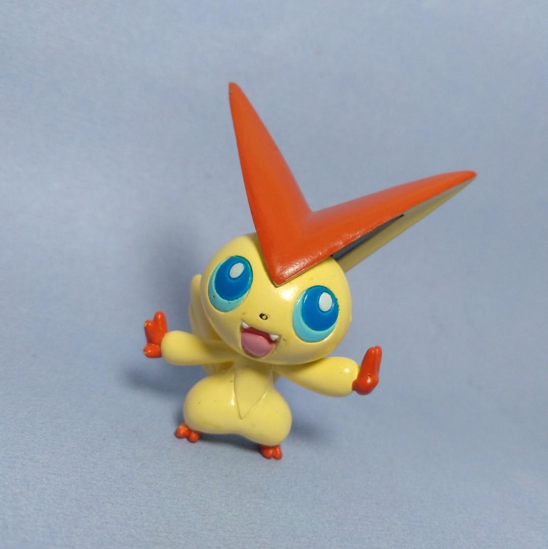 VICTINI Pokemon Tomy Figure, Hobbies & Toys, Toys & Games on Carousell