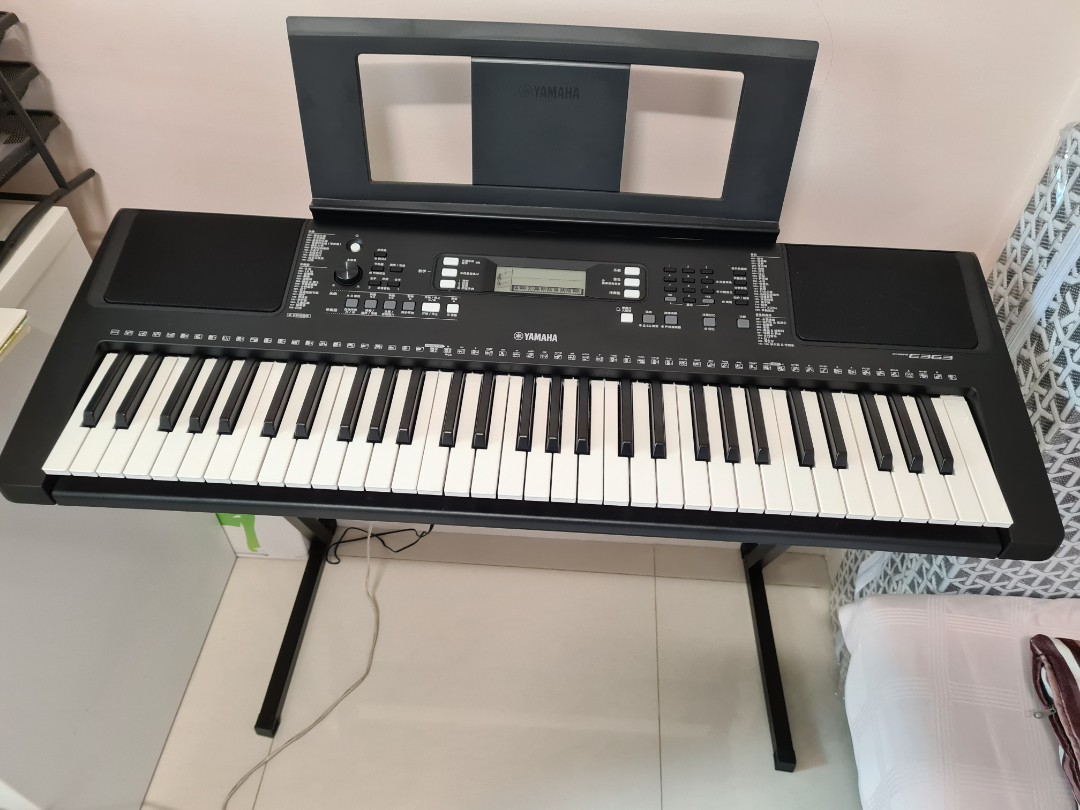 Yamaha PSR -E363, Hobbies & Toys, Music & Media, Musical Instruments on ...