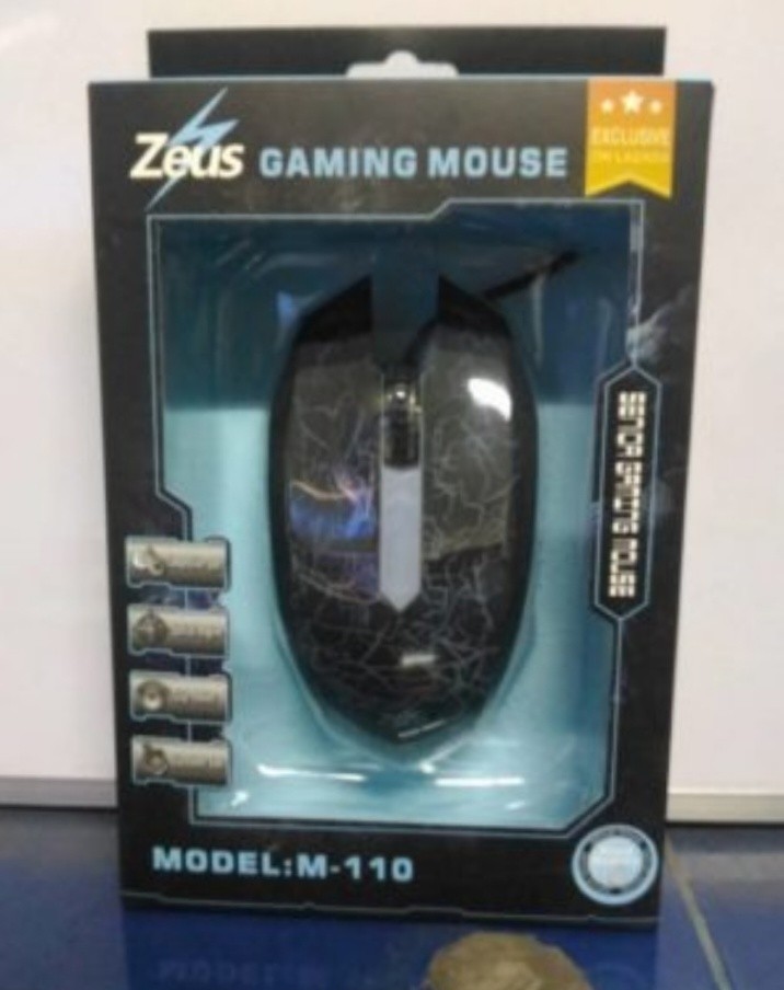 ZEUS GAMING MOUSE MODEL M-110, Computers & Tech, Parts & Accessories ...